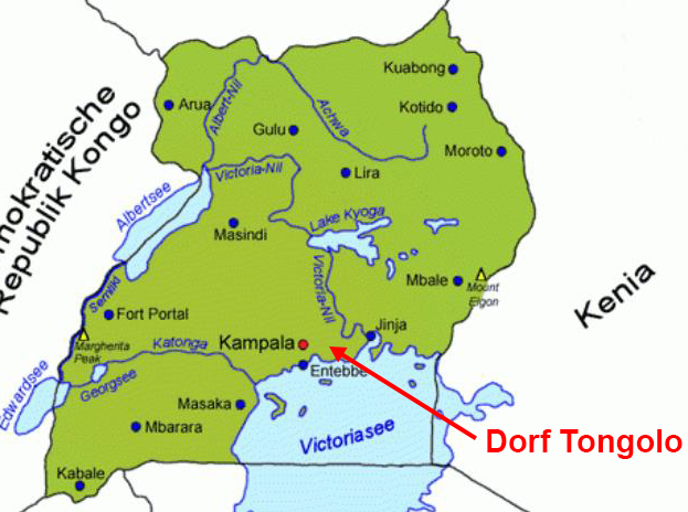 Trinkwasserprojekt in Tongolo (Uganda)
